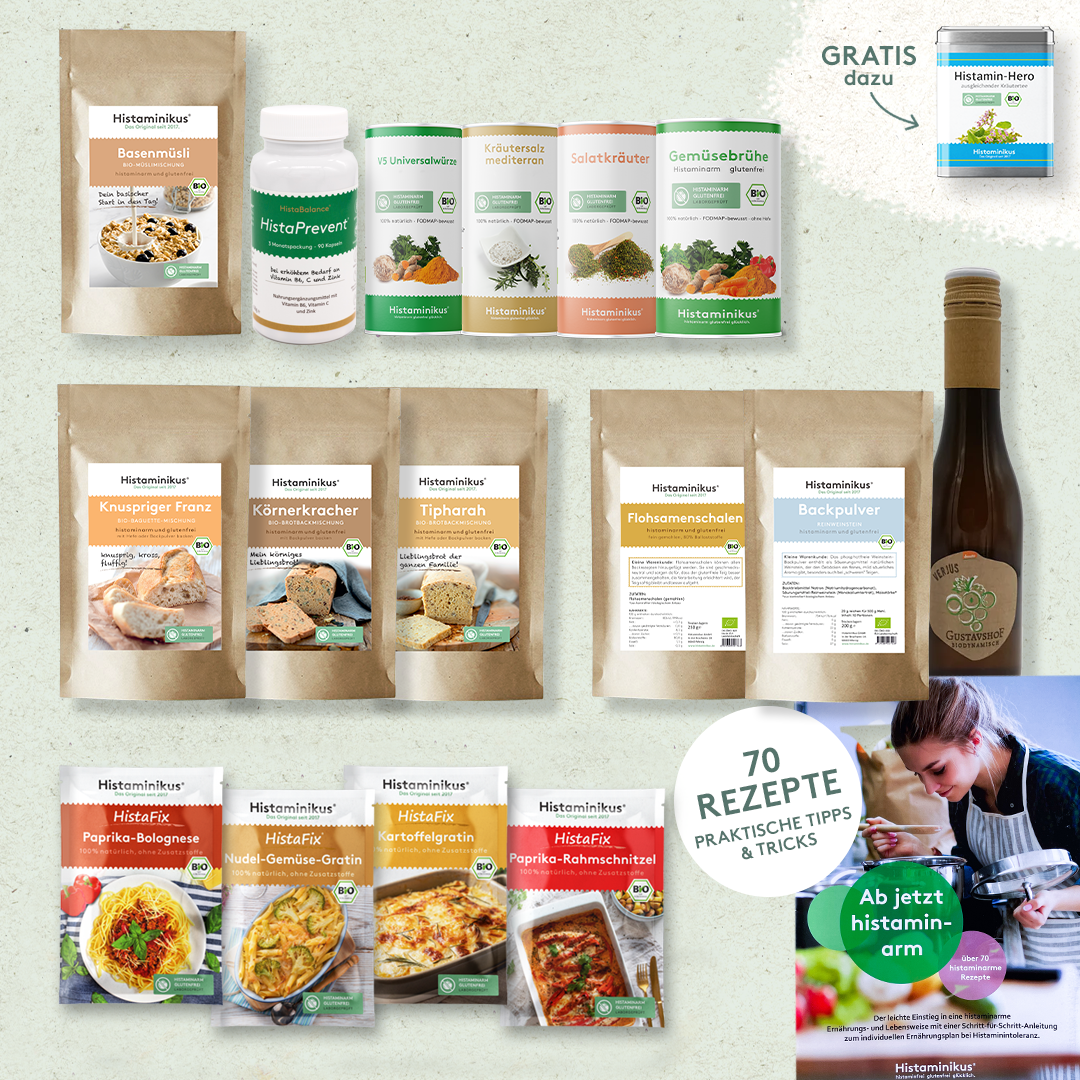 HistaCure: Ab jetzt histaminarm – Histaminikus